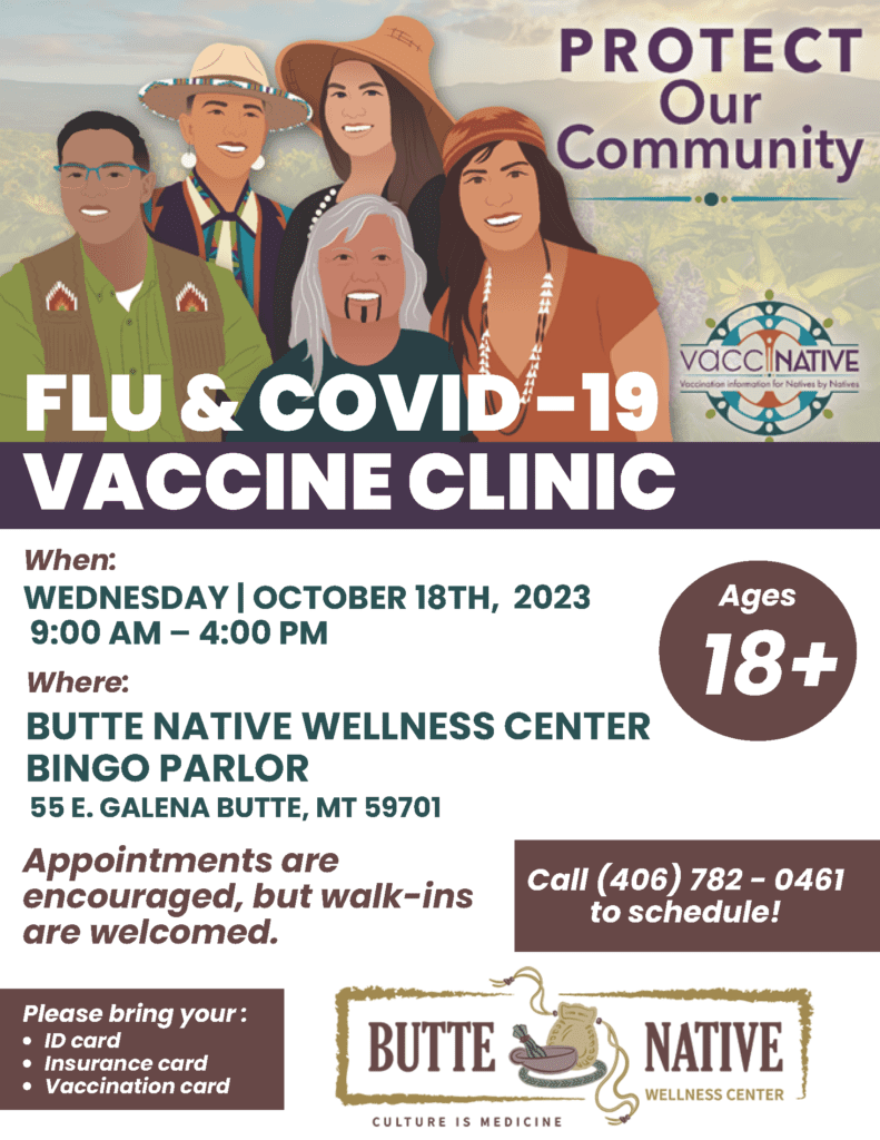 Vaccine Clinic - Butte Native Wellness Center